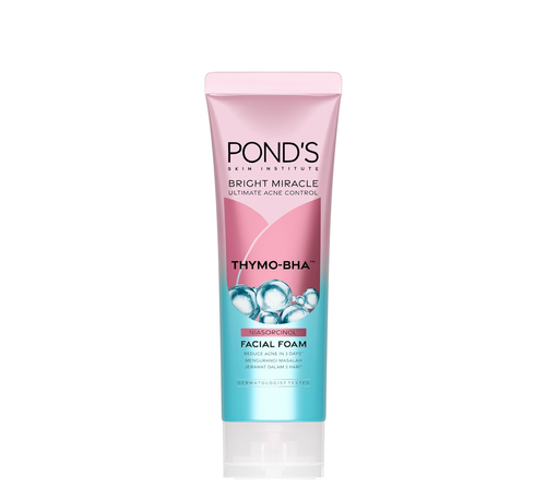 PONDS ACNE CLEAR FACIAL FOAM 100g (New Packaging) | The Goddess Beauty