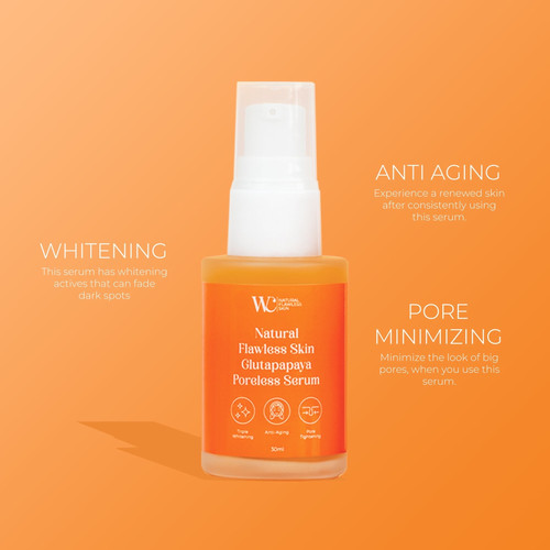 WC Natural Flawless Skin Poreless Serum 30Ml per bottle | The Goddess ...