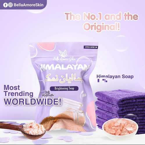 Himalayan Salt Healing Soap by Bella Amore Skin |130g | The Goddess Beauty