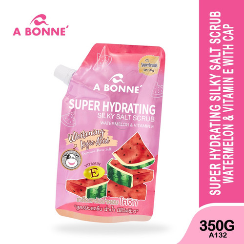 Abonne Super Hydrating Silky Salt Scrub 350G - Watermelon & Vitamin E ...
