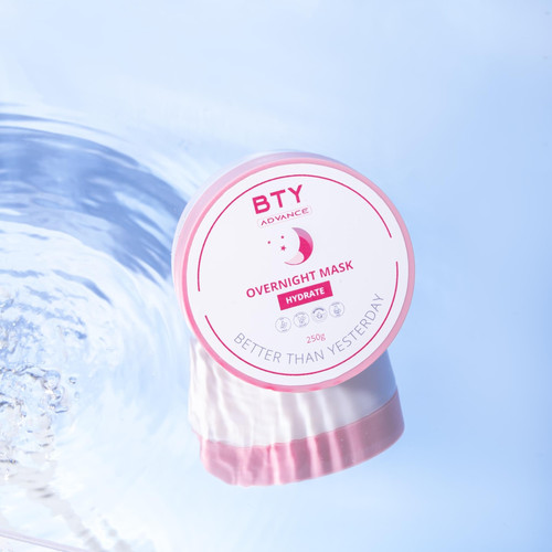BTY Advance Overnight Mask 250g | The Goddess Beauty