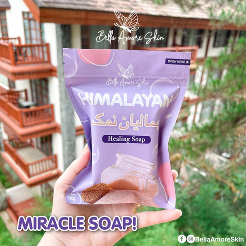 Himalayan Salt Healing Soap by Bella Amore Skin |130g | The Goddess Beauty