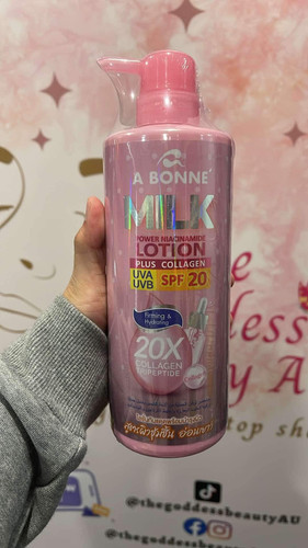 Abonne Milk Power Niacinamide Lotion Plus Collagen | The Goddess Beauty