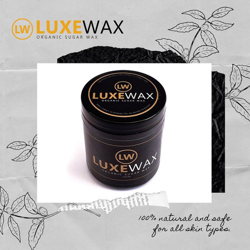 Luxe wax Organic Sugar Wax | 250ml | The Goddess Beauty
