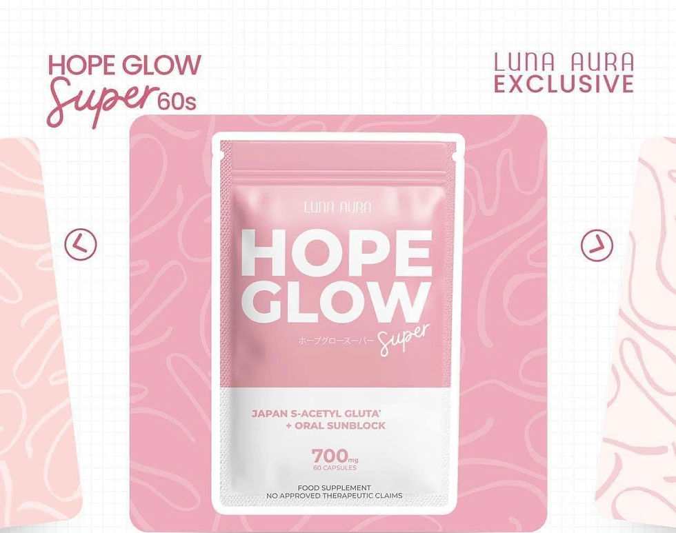 Hope Glow Super by Luna Aura | 60 capsules | The Goddess Beauty