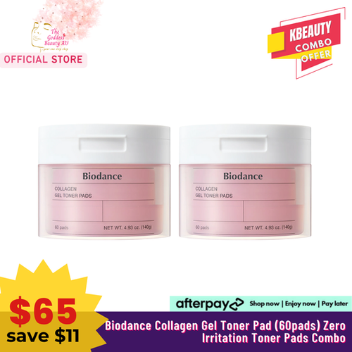 Biodance Collagen Gel Toner Pad (60pads) Zero Irritation Toner Pads ...