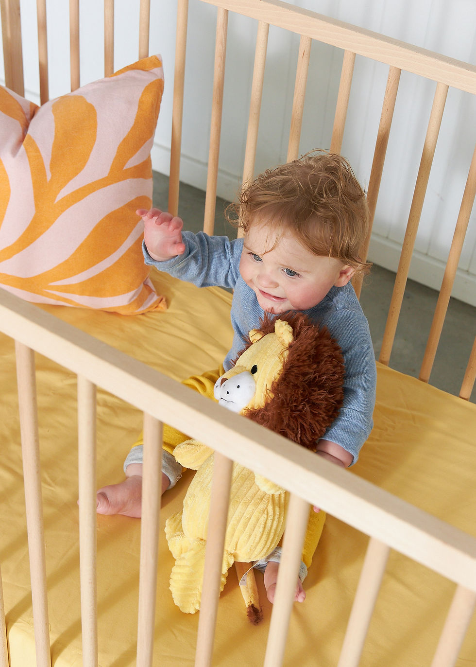 Organic Peach | waterproof sheets for kids