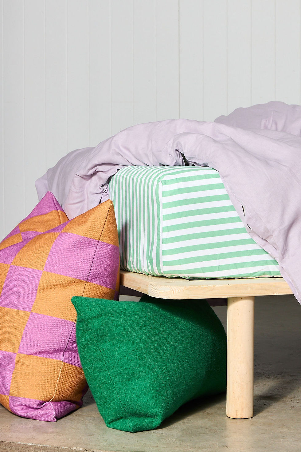HOME | Organic Peach Waterproof Fitted Sheets