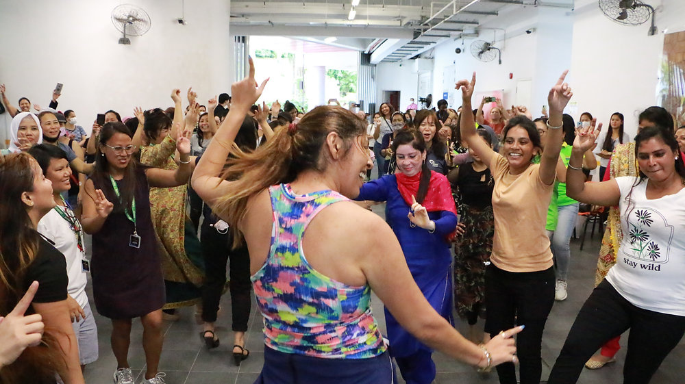 Lucky draw, games for 200 helpers at carnival to celebrate ...