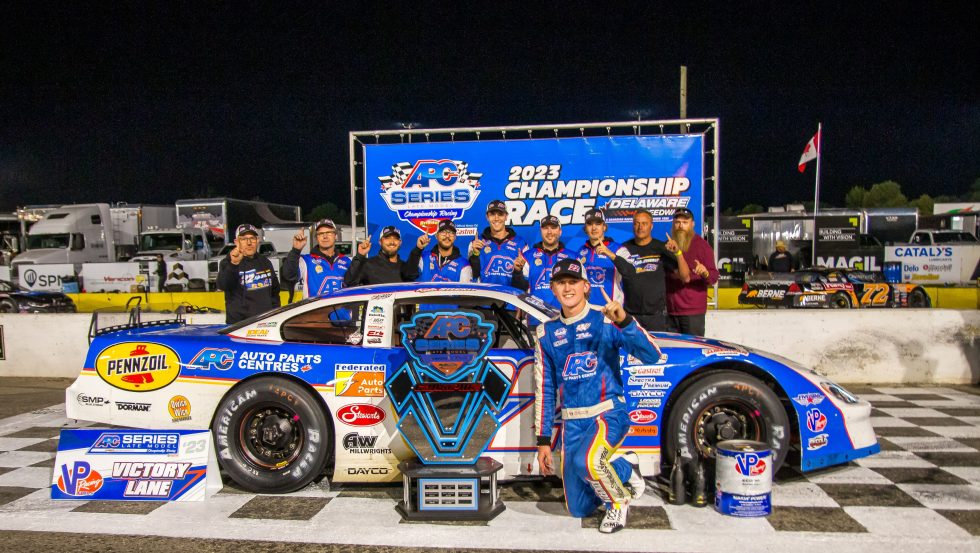 Kyle Steckly Wins 2023 APC United Late Model Series Championship
