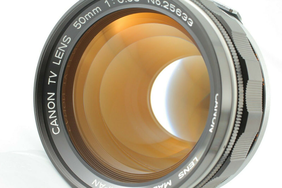Canon TV Lens 50mm f0.95 C Mount | audioeverest