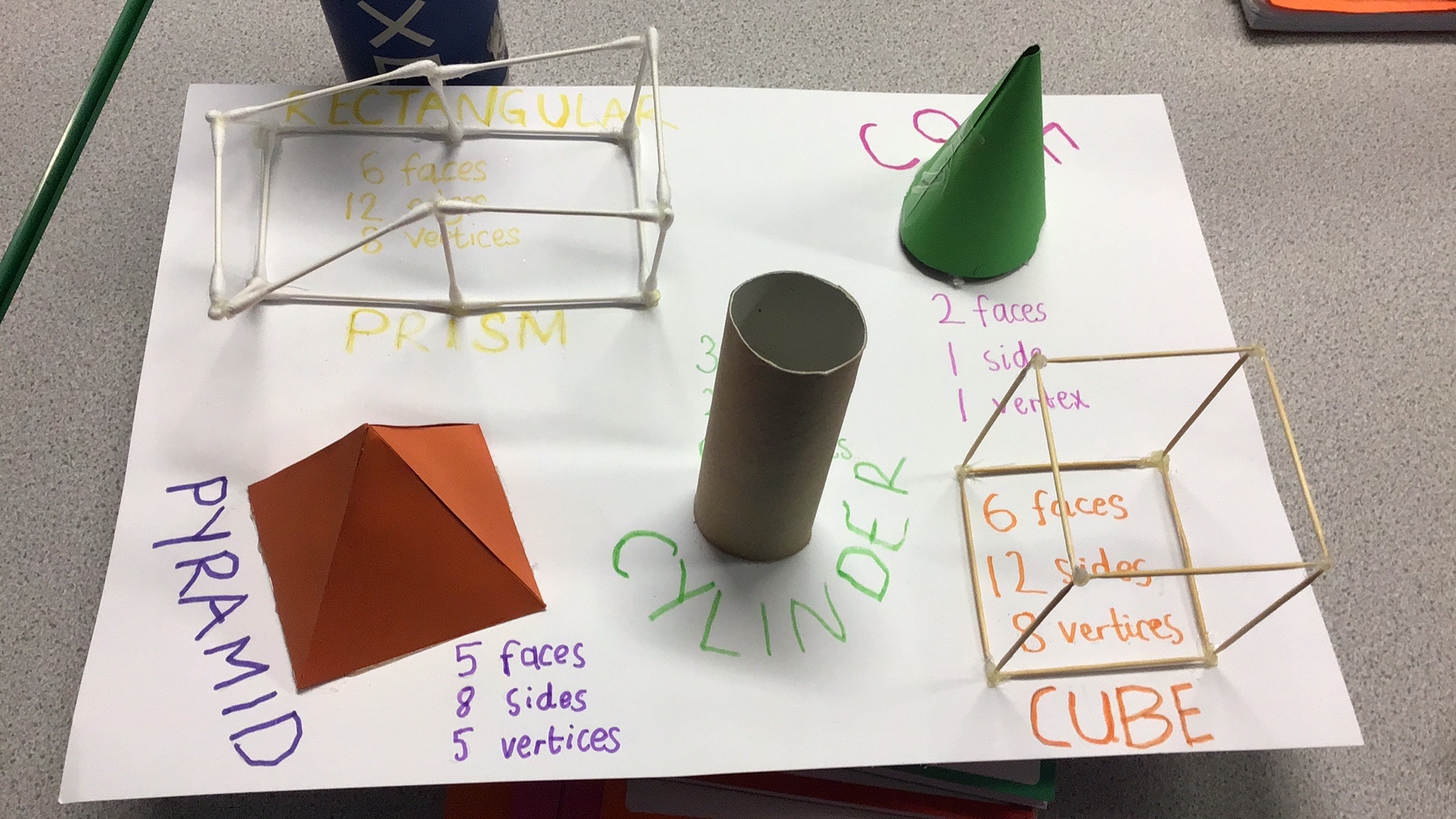 3D Shapes and Angles