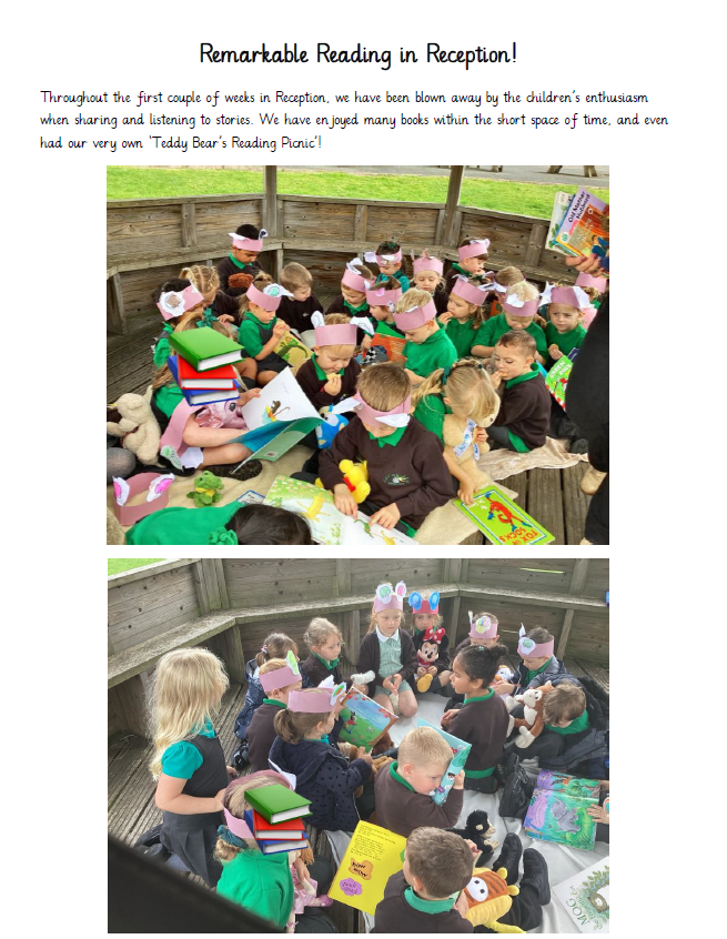 Remarkable Reading in Reception