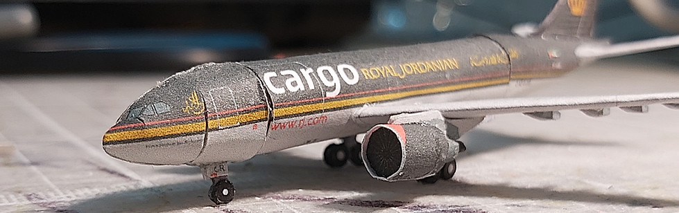 Airbus A310 | paper model template download | little_model_airport