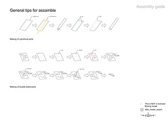 Tips for assembling | paper model template download | little_model_airport