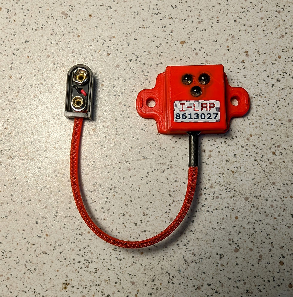 9 Volt Kart / Mower Transponder | I-Lap Timing Systems