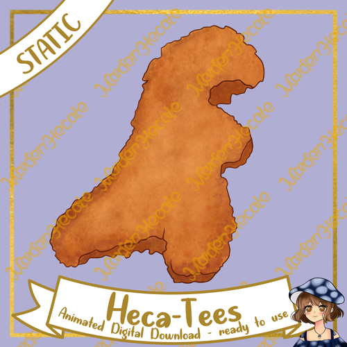 Dino Nuggie Static Emote | Heca-Tees