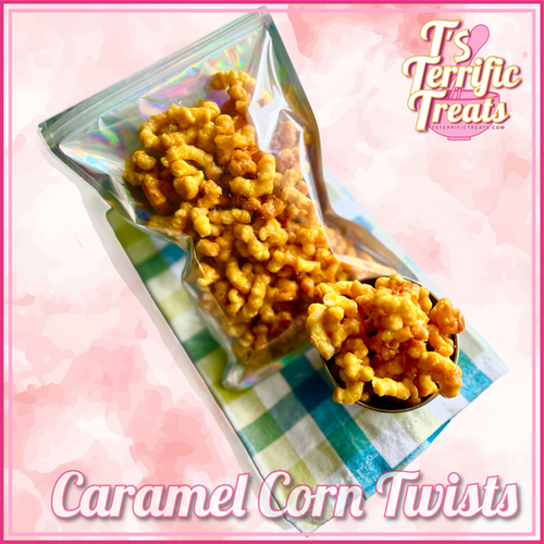 Caramel Corn Twists | T's Terrific Treats