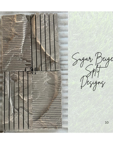 Sugar beige split designs | Om Industries