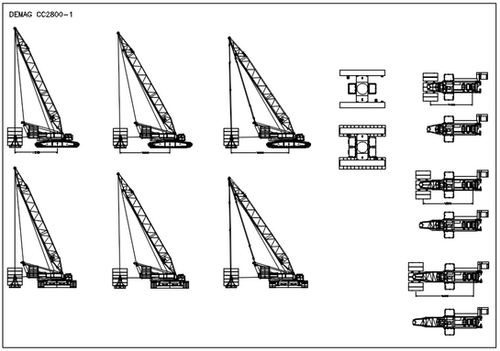 Demag CC2800-1 600t crawler crane | PCS
