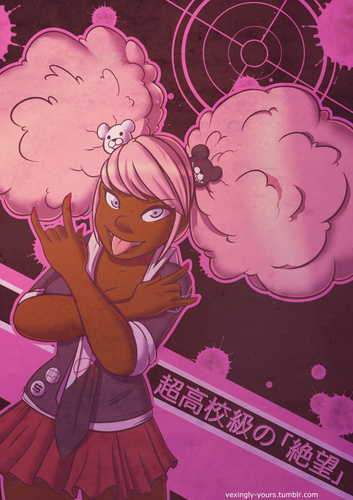 Afro/Beta Junko Poster | Vexingly Yours