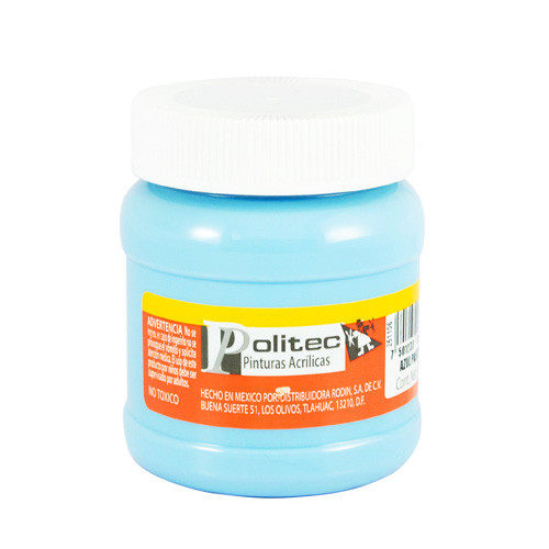 PINTURA ACRILICA POLITEC AZUL PASTEL 316 250ML | Mark Soluciones D