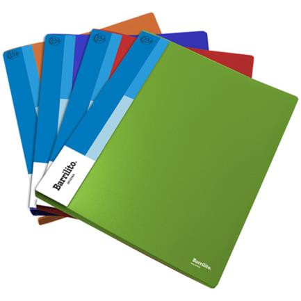 FOLDER PLASTICO CON PALANCA OFICIO BARRILITO QCP339 SURTIDOS 6P | Mark ...