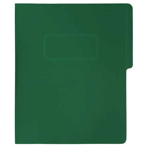 FOLDER DE PAPEL CON BROCHE CARTA FORTEC F-FB-3028 VERDE OBSCURO 10P ...