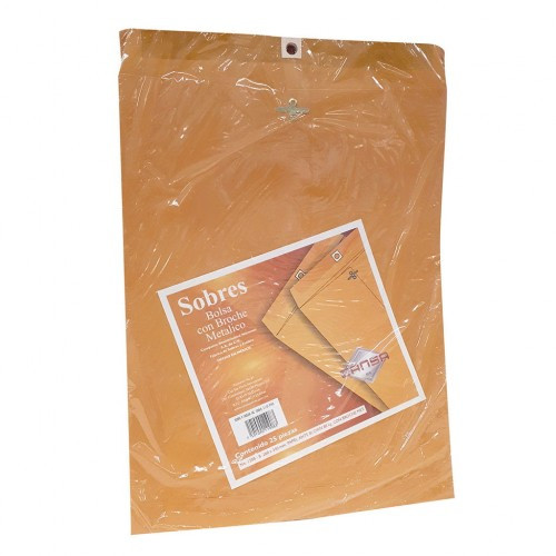 SOBRE MANILA CON BROCHE OFICIO CANSA 1208-B 25P | Mark Soluciones D