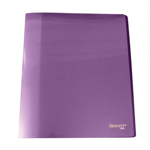 FOLDER PLASTICO CON PALANCA CARTA SMART SHINY 22151 MORADO | Mark ...