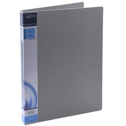 FOLDER PLASTICO CON PALANCA CARTA CELICA CO-201A-SGY GRIS | Mark ...