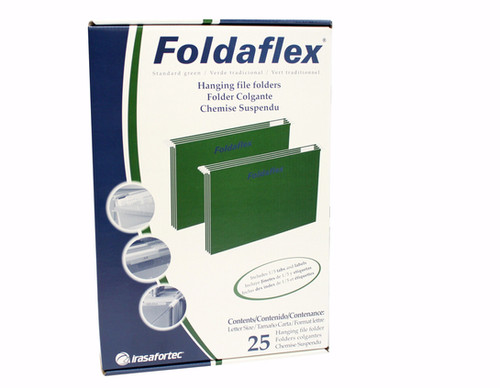 FOLDER DE PAPEL COLGANTE OFICIO FOLDAFLEX VERDE TRADICIONAL 25P | Mark ...