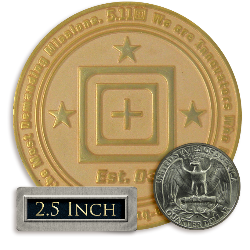 Coin Sizes | Point Emblems