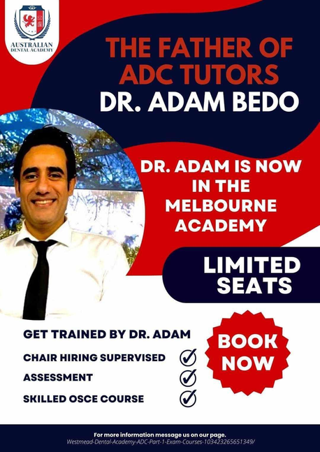 News | Dr Adam Bedo | Australian Dental Academy