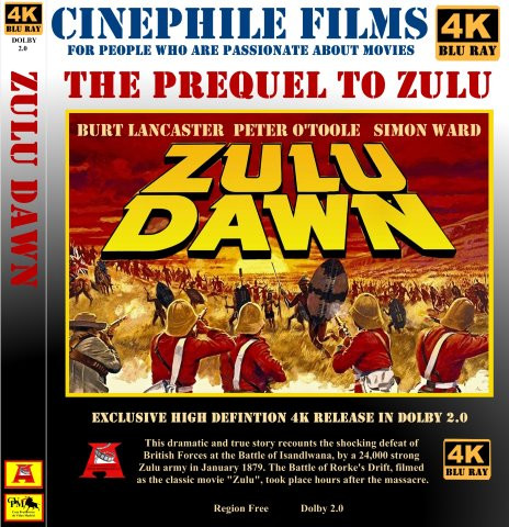 Zulu Dawn 4K Blu-ray HD LIMITED EDITION War REALISUM | Australian Classic M