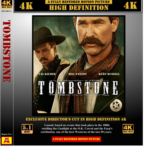 Tombstone 4K Remastered and dts5.1 Magnificent Western | Australian ...