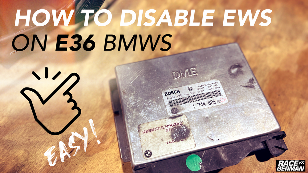 HOW TO DISABLE EWS ON E36 BMWs