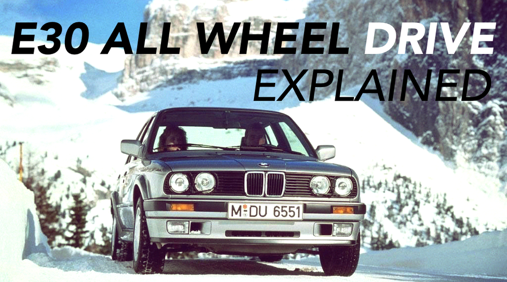 BMW E30 IX AWD SYSTEM EXPLAINED