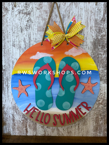 Hello Summer Flip Flops | RWS Workshops