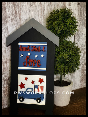 Leaning House Variations | RWS Workshops