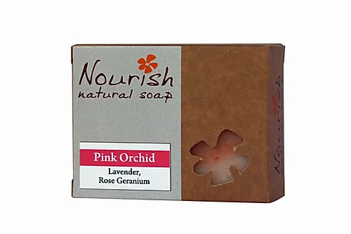 Pink Orchid Soap - Nourish Natural Soap | Namo Stilbaai