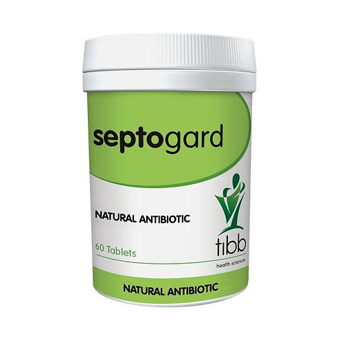 Septogard Natural Antibiotic 60 Tablets - Tibb | Namo Stilbaai