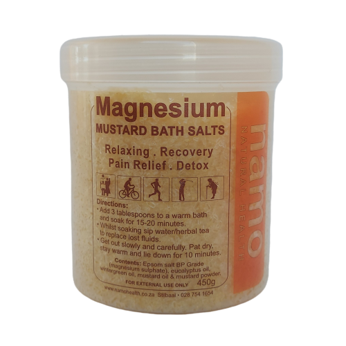Magnesium Mustard Bath Salt - Namo | Namo Stilbaai