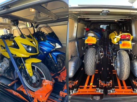 BLOG | Neo-Dyne powered motorcycle ramps & cargo loaders