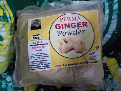 Perma Organic Ginger Powder | Permaculture Ghana