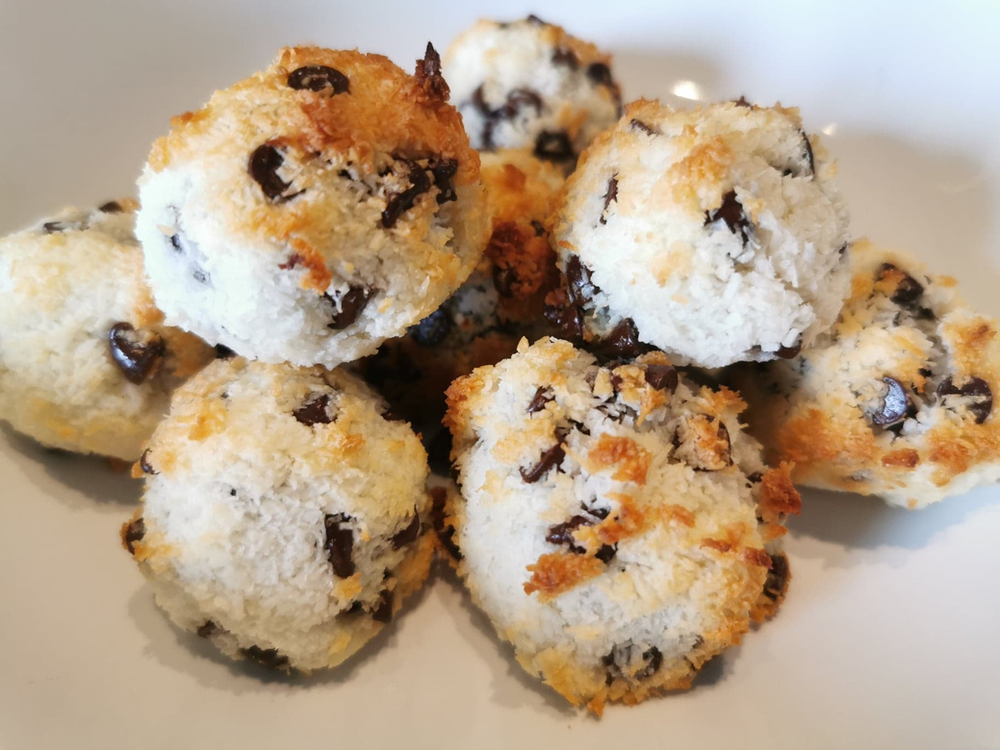 Rochers coco-choco faciles et rapides au speedy chef 2 Tupperware