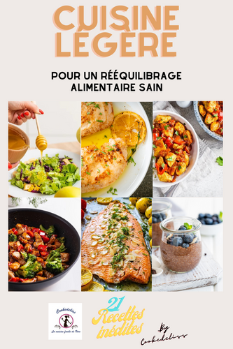 Recettes légères pour perte de poids | Ebook PDF Cookedeliss