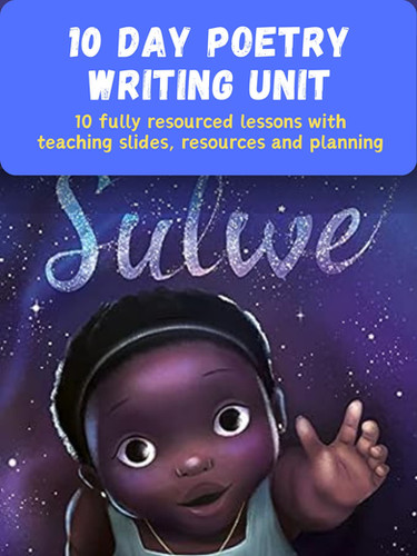 Sulwe Writing Poetry Year 2 Unit | Diverse Planning