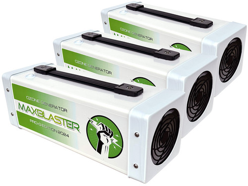 3 PRO-G OZONE GENERATORS | MaxBlaster Ozone