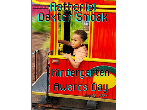 Kindergarten Awards Day: Nathaniel Dexter Smoak | Nathan's Ledger